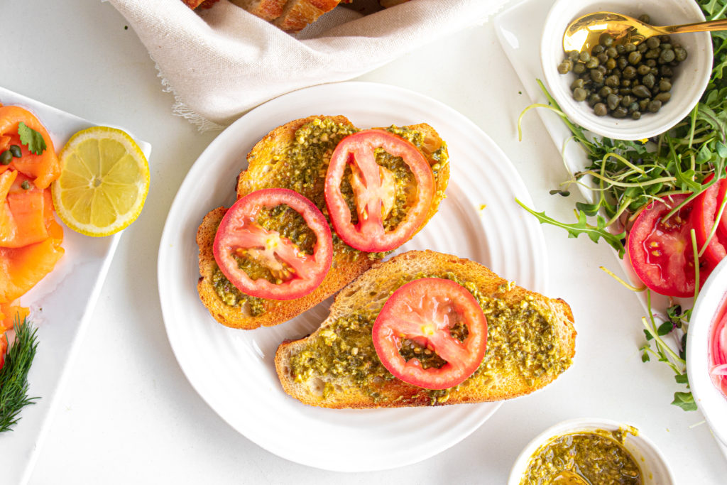 Glamorous Lox Avocado Toast